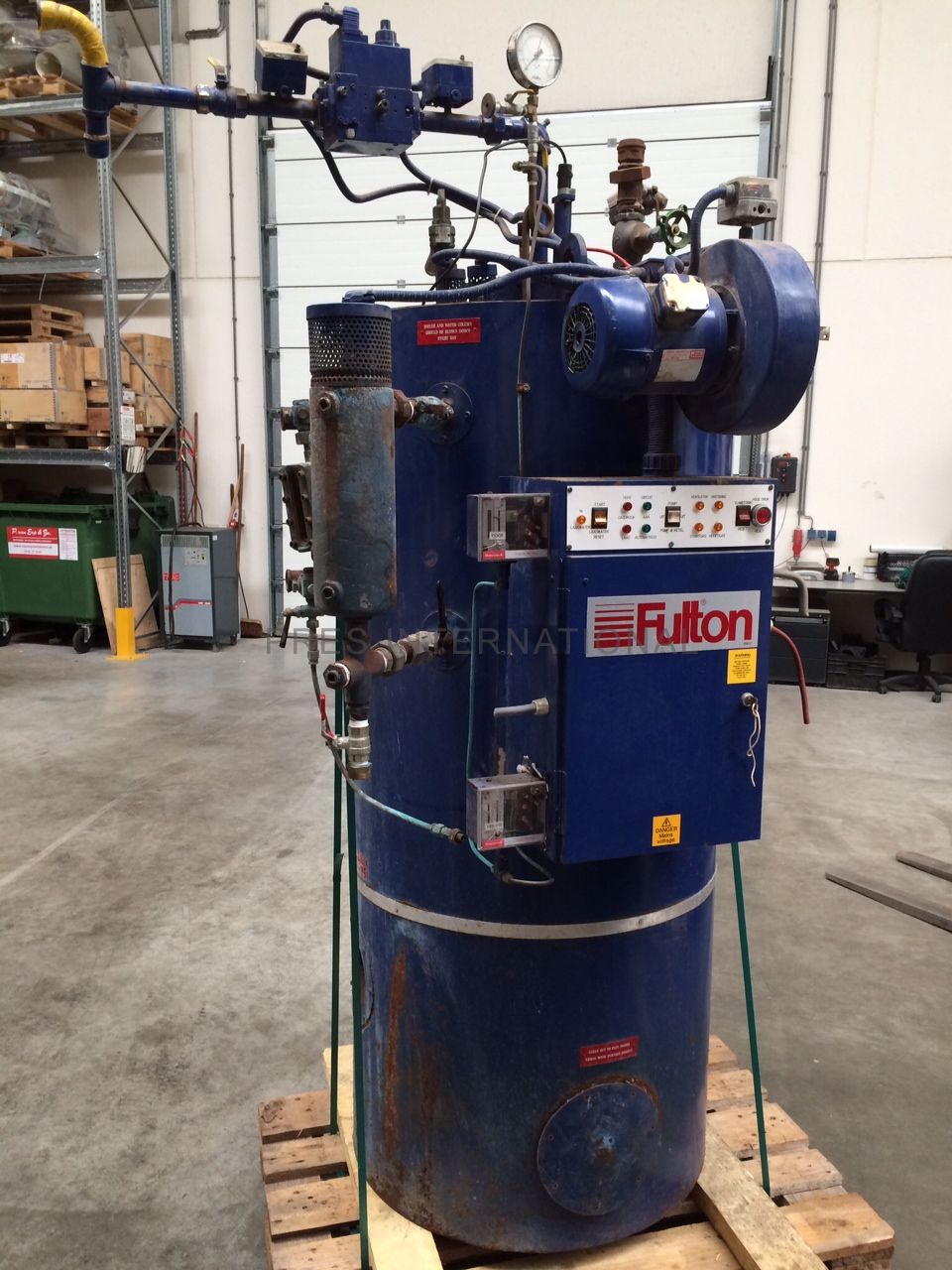 Steam boiler Fulton